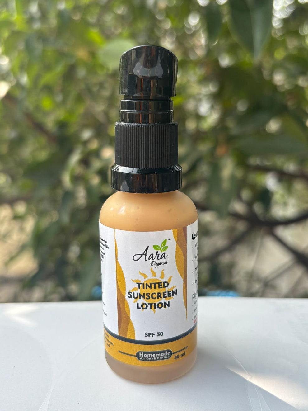 Tinted Sunscreen – AARA ORGANICS
